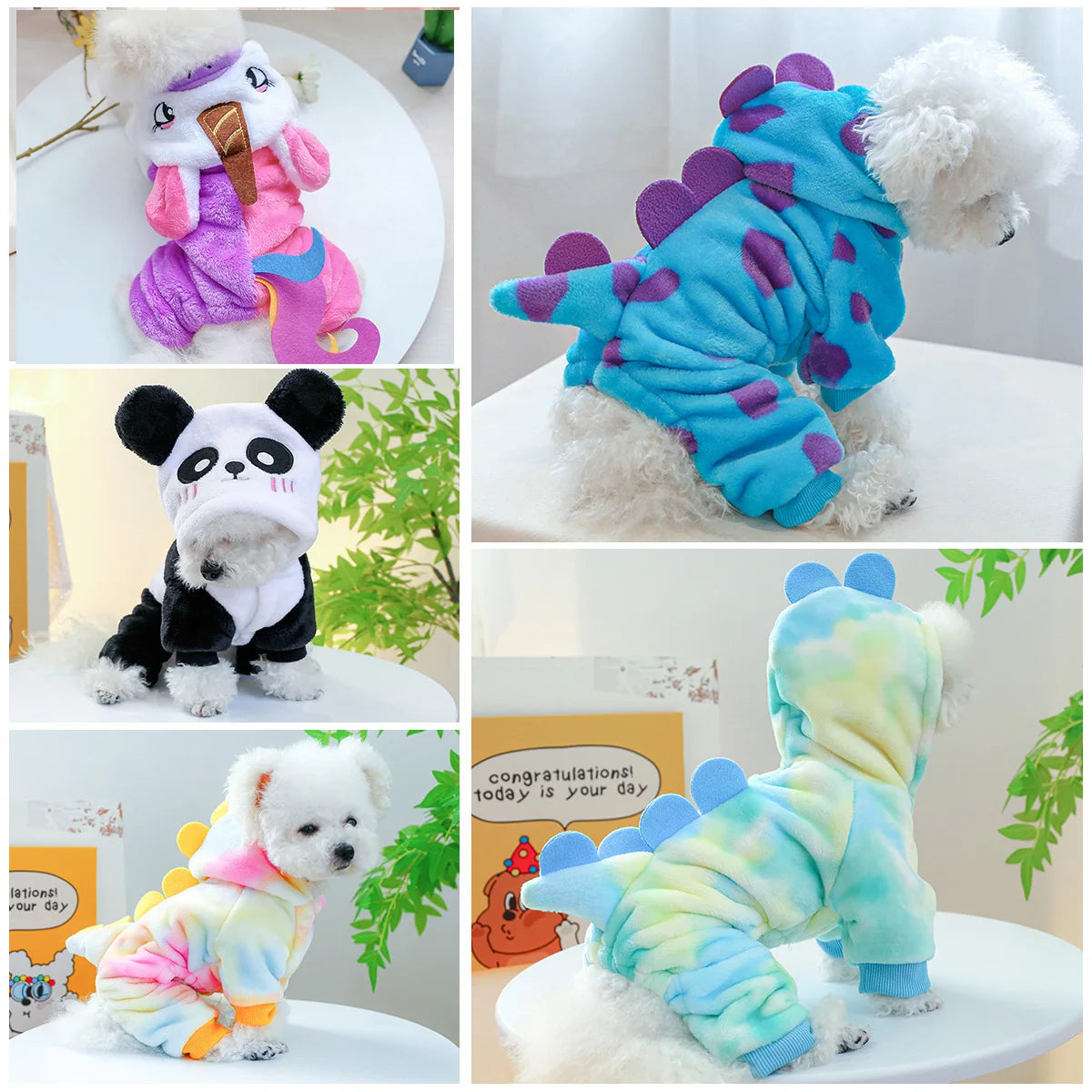 Pet Fantasy Pack – Set of 15 Creative Costumes for Dogs and Cats ...